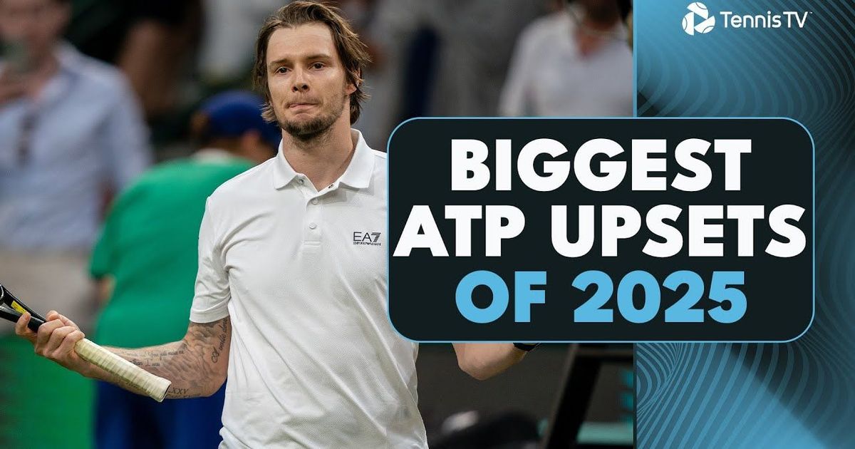Biggest Upsets Of The 2025 ATP Season