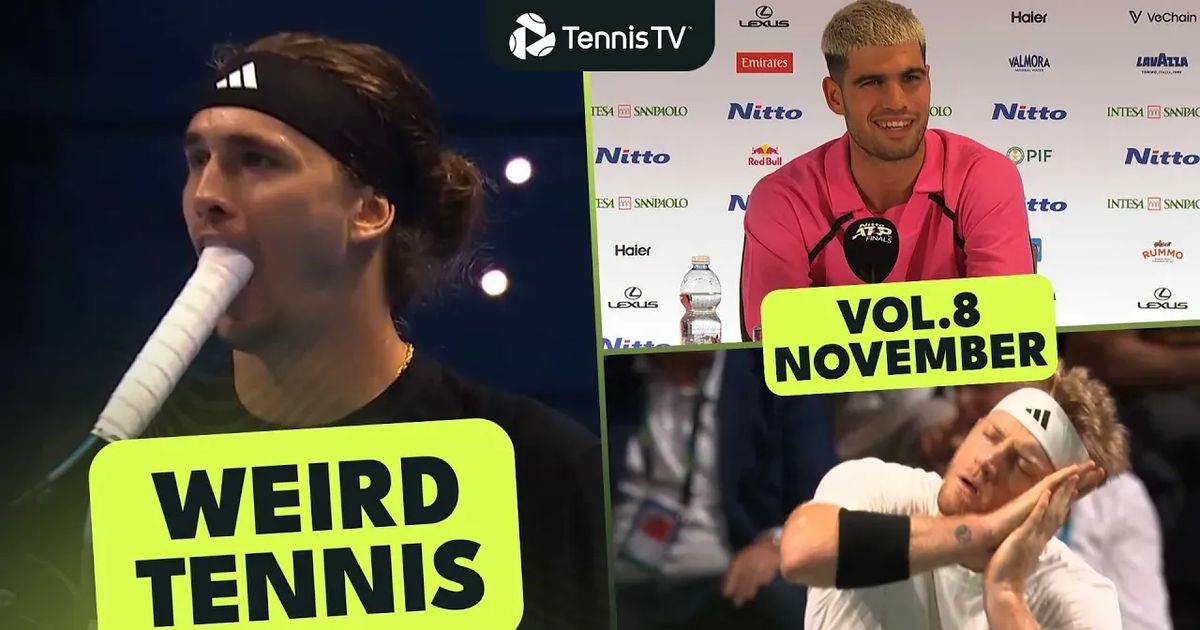 Weird Tennis Moments Vol. 8